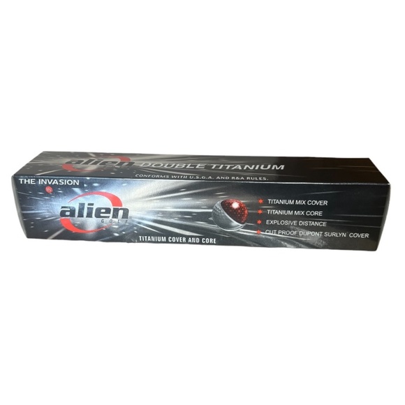 Alien Golf | Other | The Invasion By Alien Golf Double Titanium Golf ...
